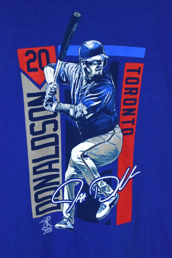 2017 Josh Donaldson Toronto Blue Jays MLB T-shirt – RetroStar Vintage ...